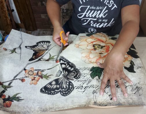 Quick and Easy Decoupage Project – Roycycled Treasures