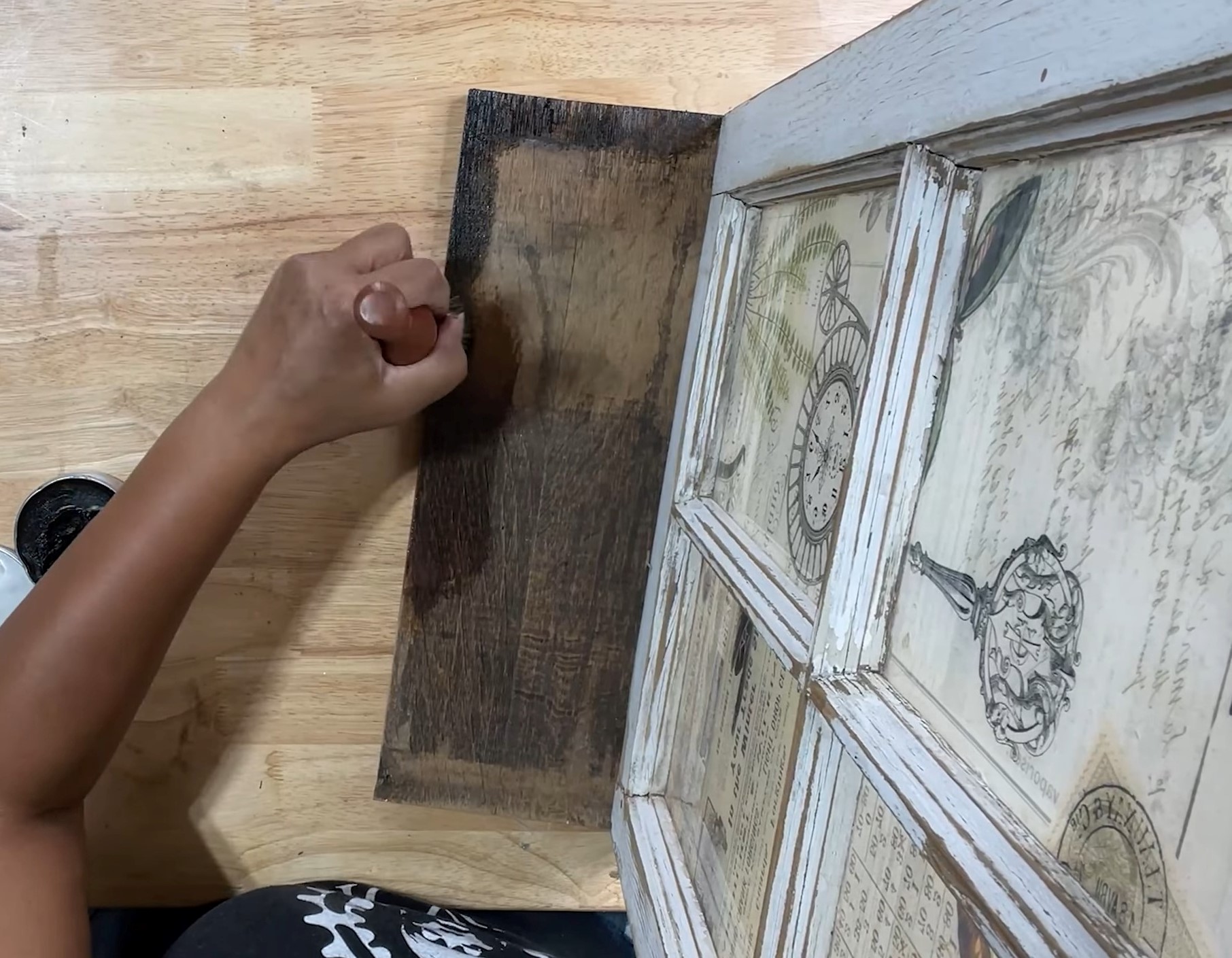 How to Upcycle a Window into Porch Decor – Roycycled Treasures