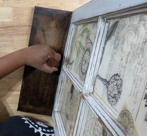 How to Upcycle a Window into Porch Decor – Roycycled Treasures